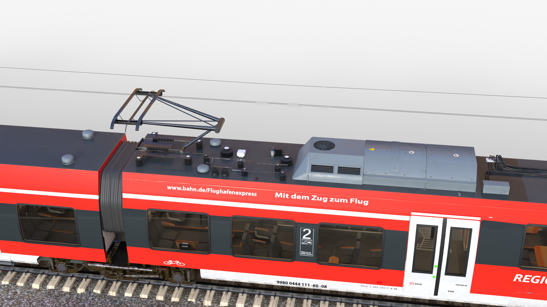 ArtStation - Bombardier TALENT Train Regodb Rigged&Animated | Game Assets