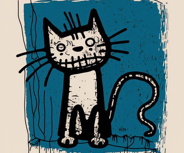 ArtStation - Minimalist Cat | Artworks