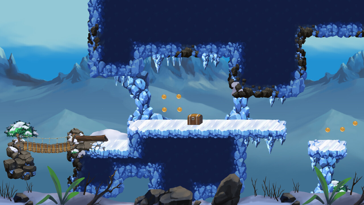 ArtStation - Snowy Town - Game Tileset | Game Assets