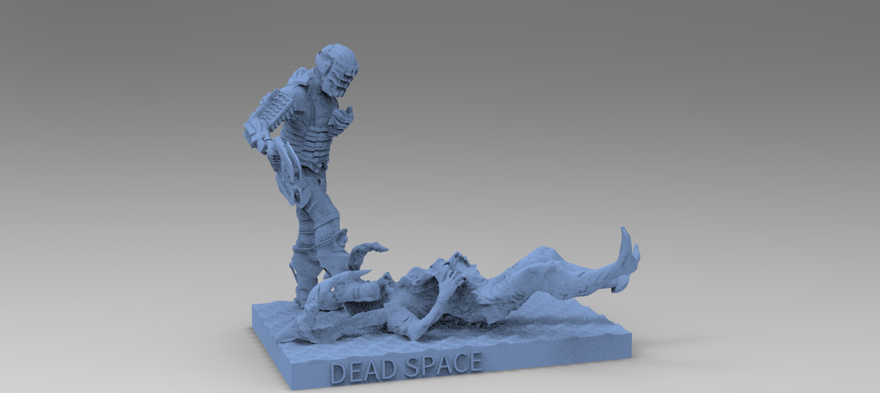 ArtStation - ISAAC CLARKE STOMP XENOMORPH ( ‎DEAD SPACE) STL Printing ...