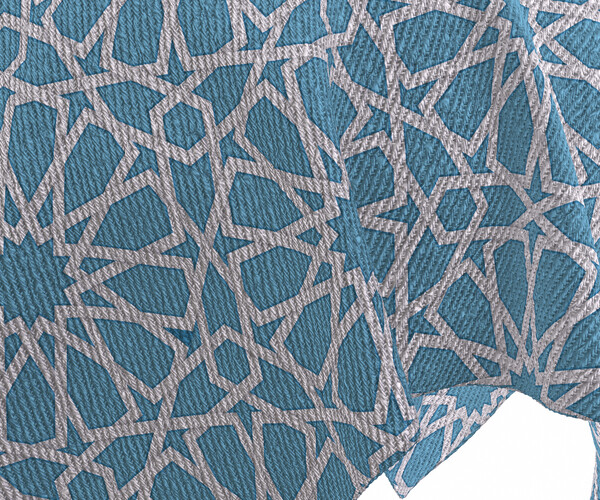 ArtStation - Fabric Materials 10- Arabic Fabric Seamless PBR 4k | Resources