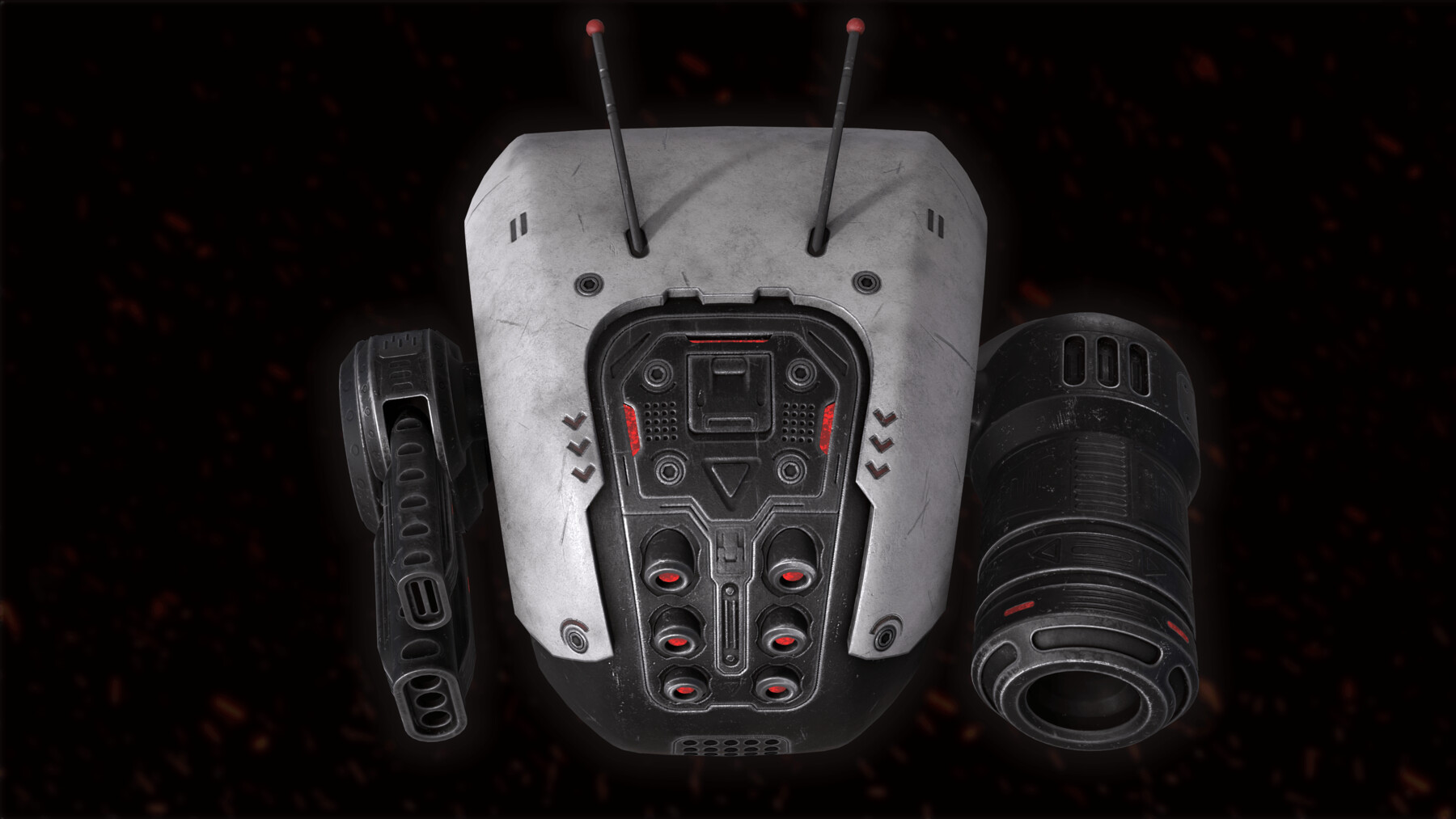 ArtStation - Sci-fi Battle Drone | Game Assets