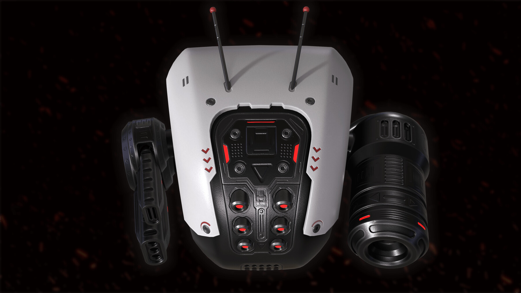 ArtStation - Sci-fi Battle Drone | Game Assets