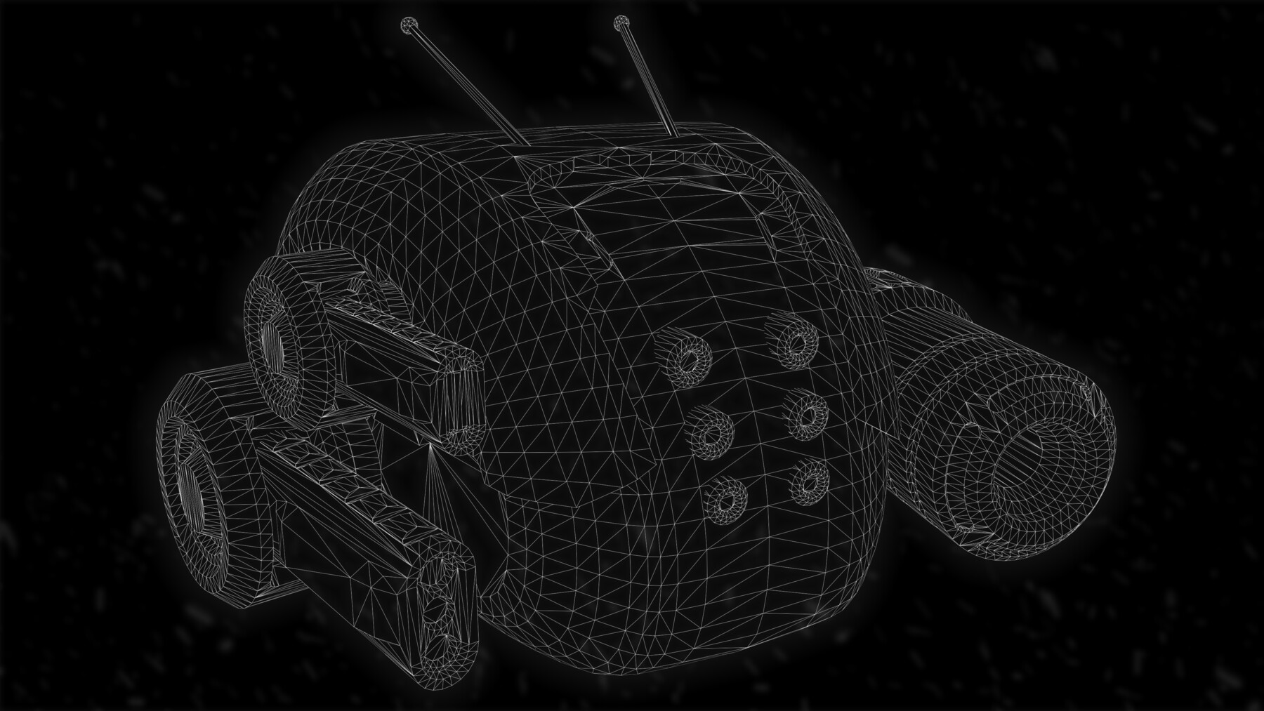 ArtStation - Sci-fi Battle Drone | Game Assets