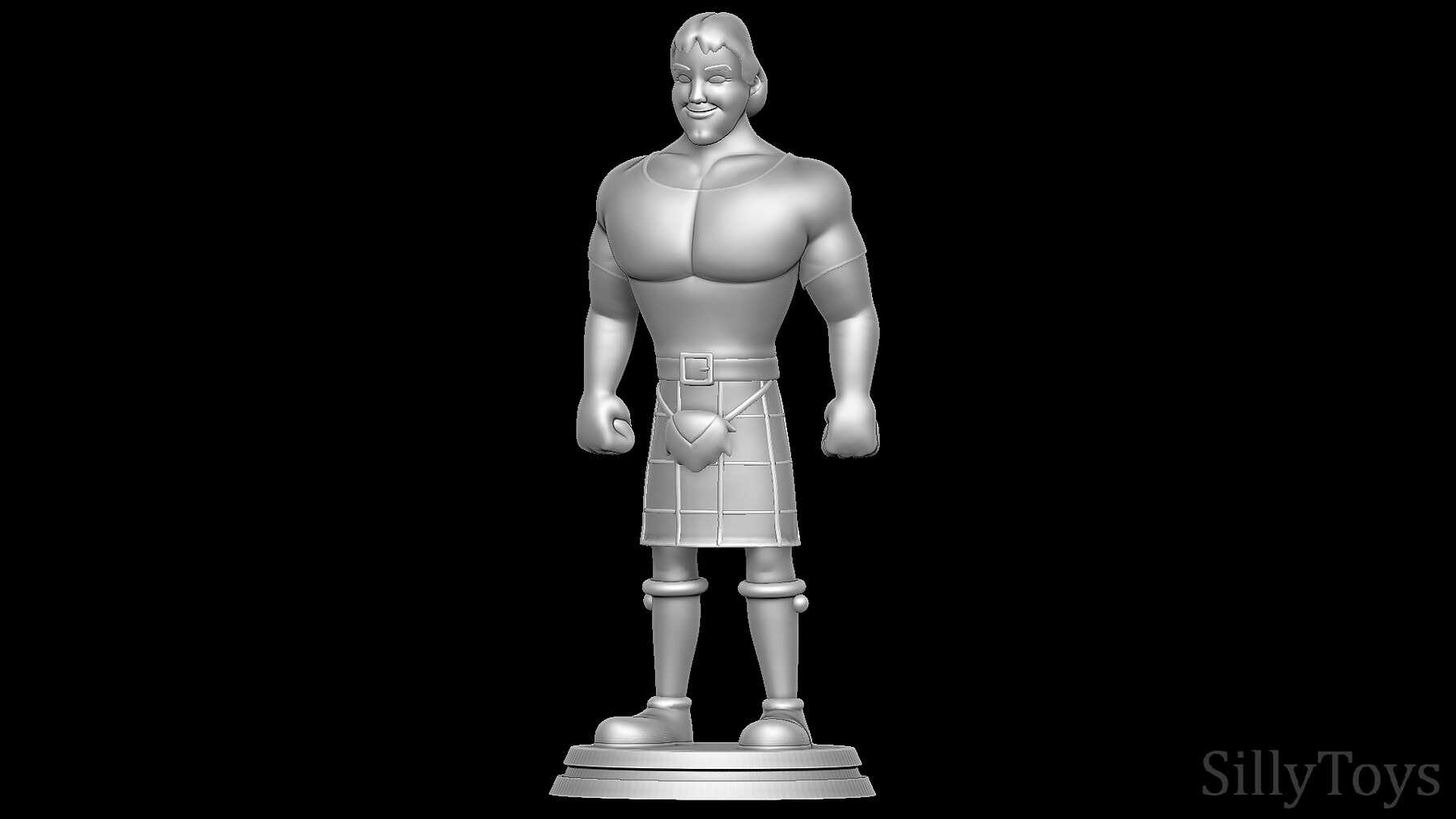 ArtStation - Roddy Piper - Hulk Hogan's Rock 'n' Wrestling 3D print ...