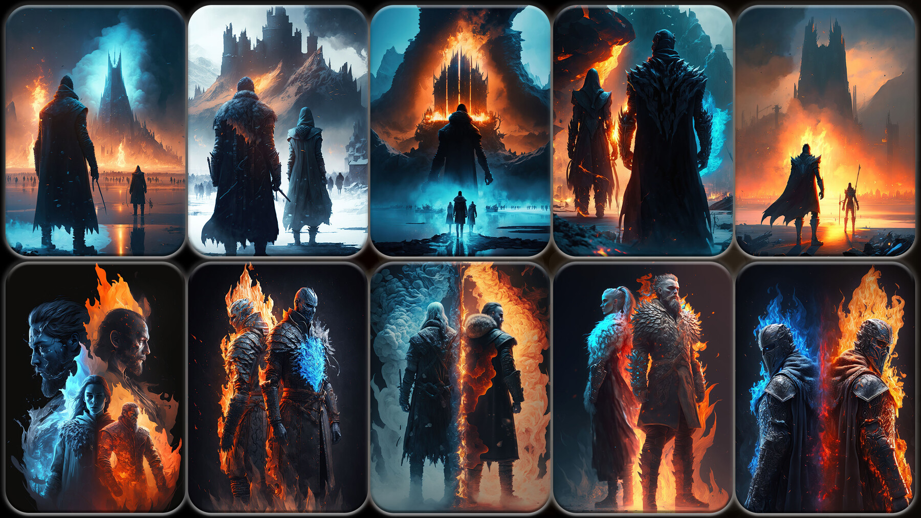 ArtStation - 110 Ice and Fire Character Reference Pack | 8K | v.1 ...