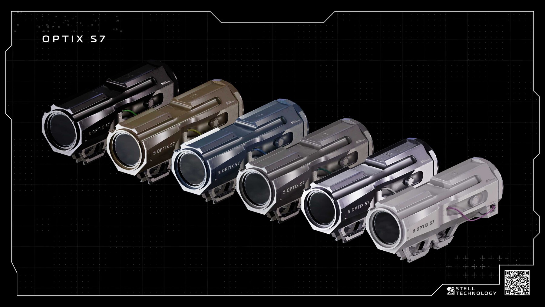 ArtStation - OPTIX S7 SCOPE | STELL TECH | Game Assets