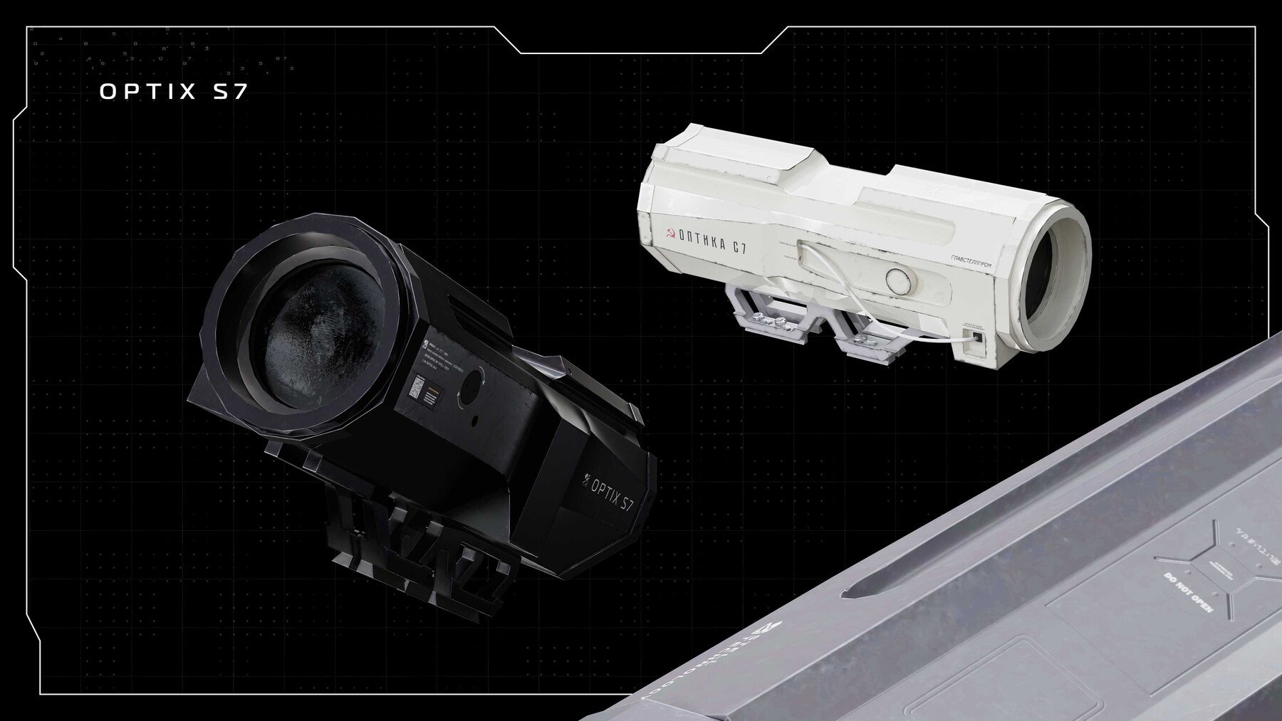 ArtStation - OPTIX S7 SCOPE | STELL TECH | Game Assets