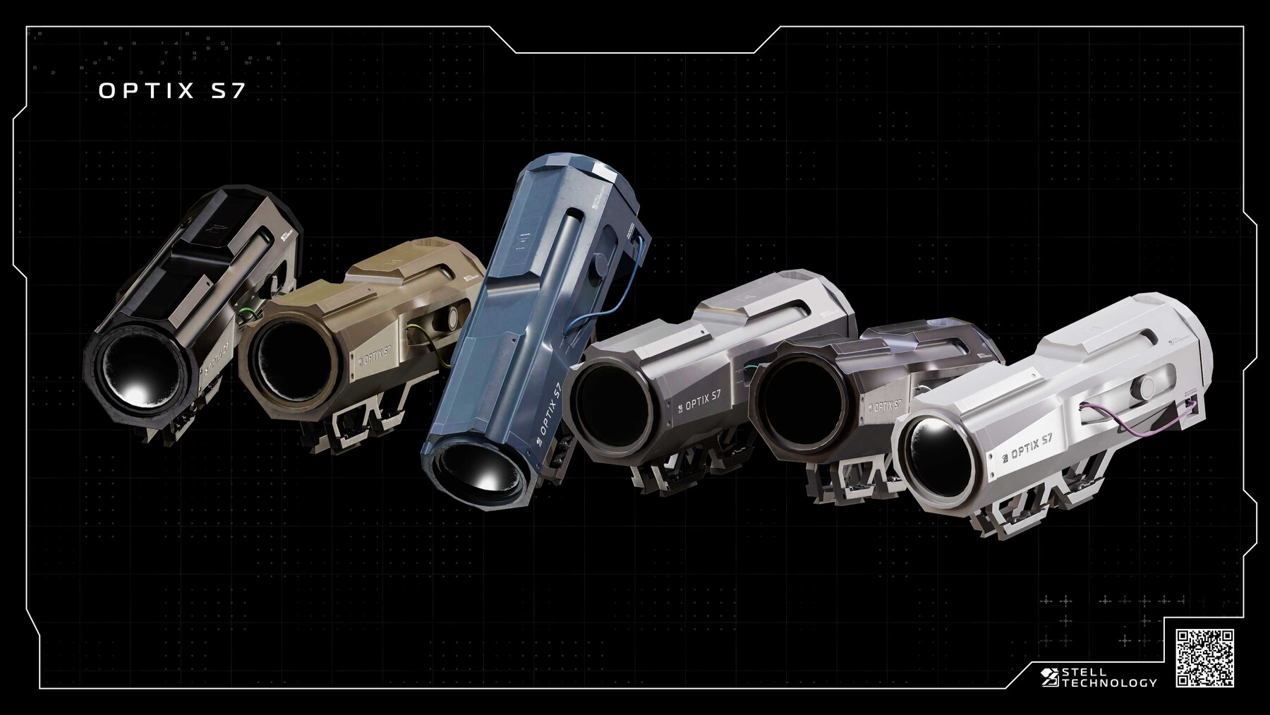 ArtStation - OPTIX S7 SCOPE | STELL TECH | Game Assets