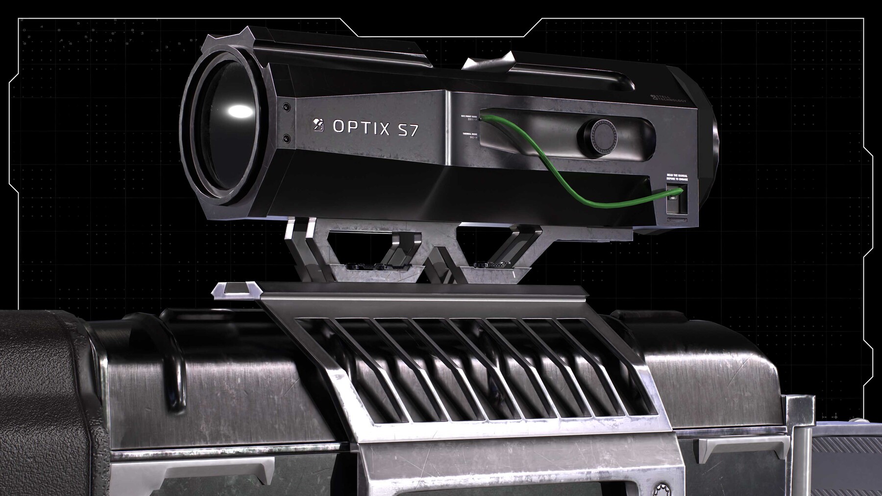 ArtStation - OPTIX S7 SCOPE | STELL TECH | Game Assets