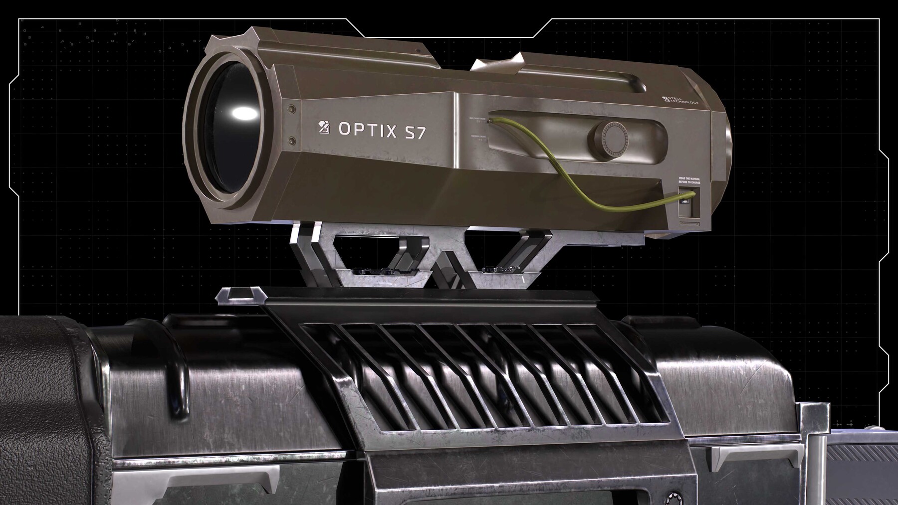 ArtStation - OPTIX S7 SCOPE | STELL TECH | Game Assets