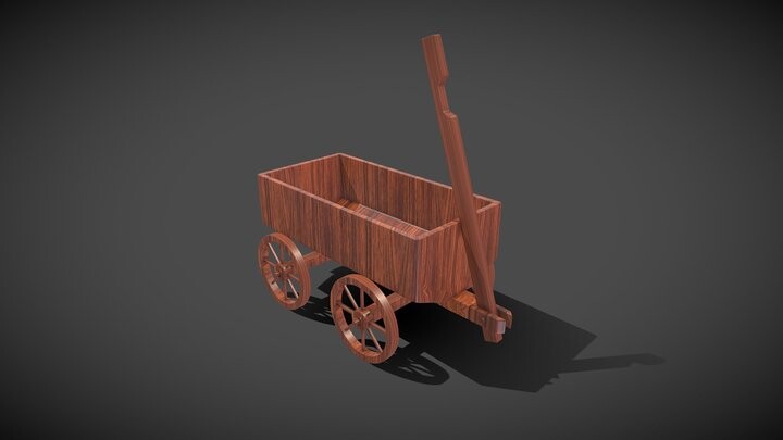 ArtStation - Wagon 3D Model | Resources