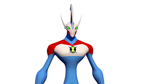 ArtStation - Ultimate waybig Ben 10 3d printable Model | Resources