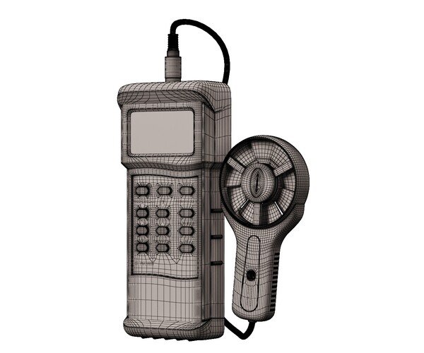 ArtStation - Anemometer Metal Probe | Game Assets
