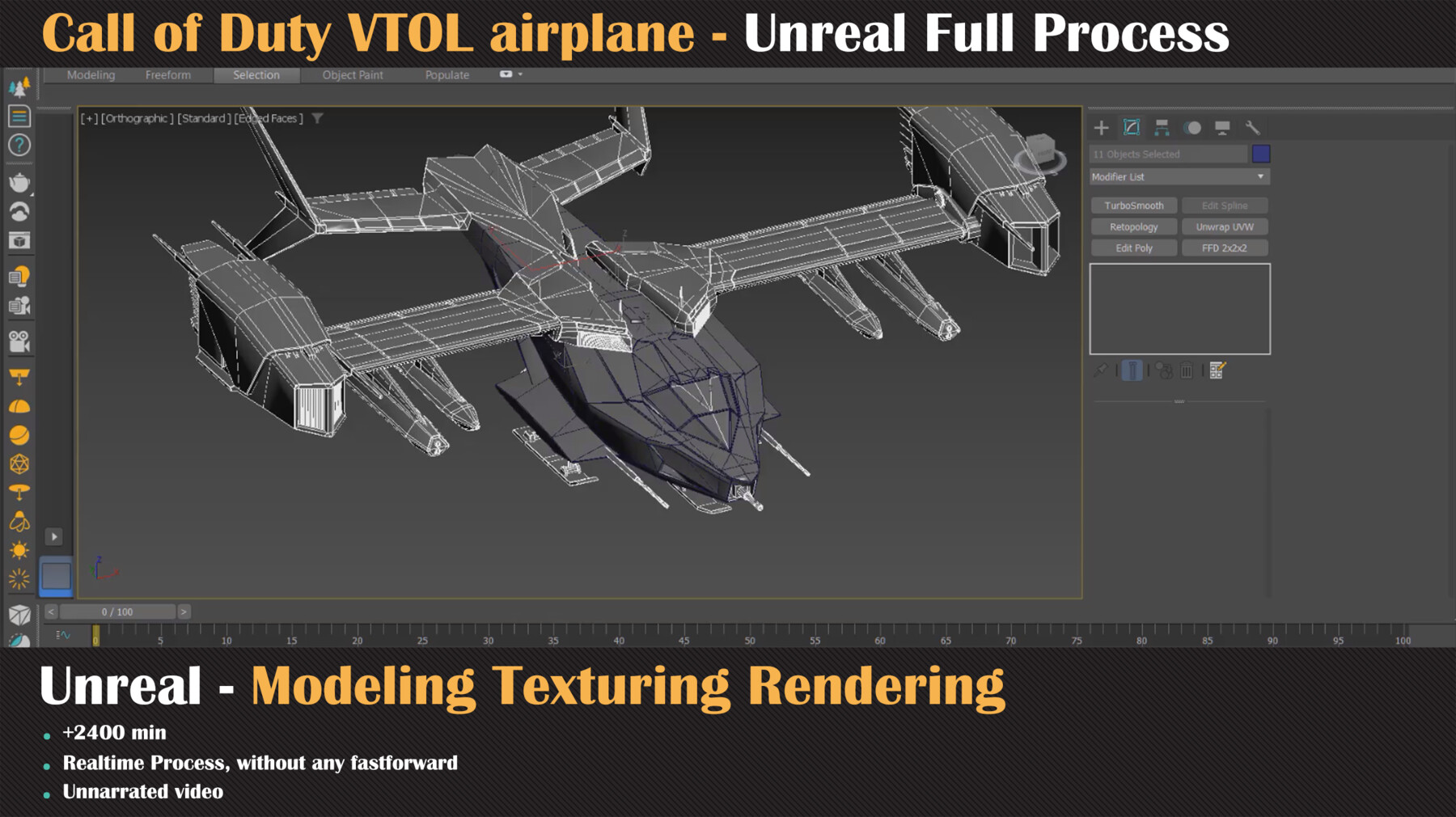 ArtStation - Call Of Duty VTOL airplane - Unreal Tutorial | Tutorials