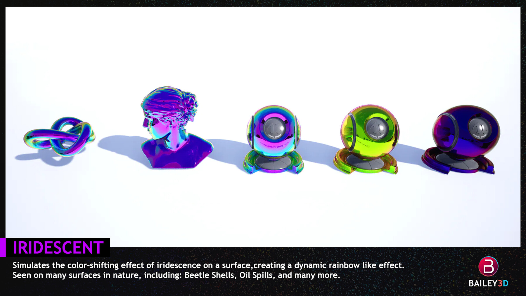 ArtStation - Unreal Engine - Iridescent Materials Pack | Game Assets
