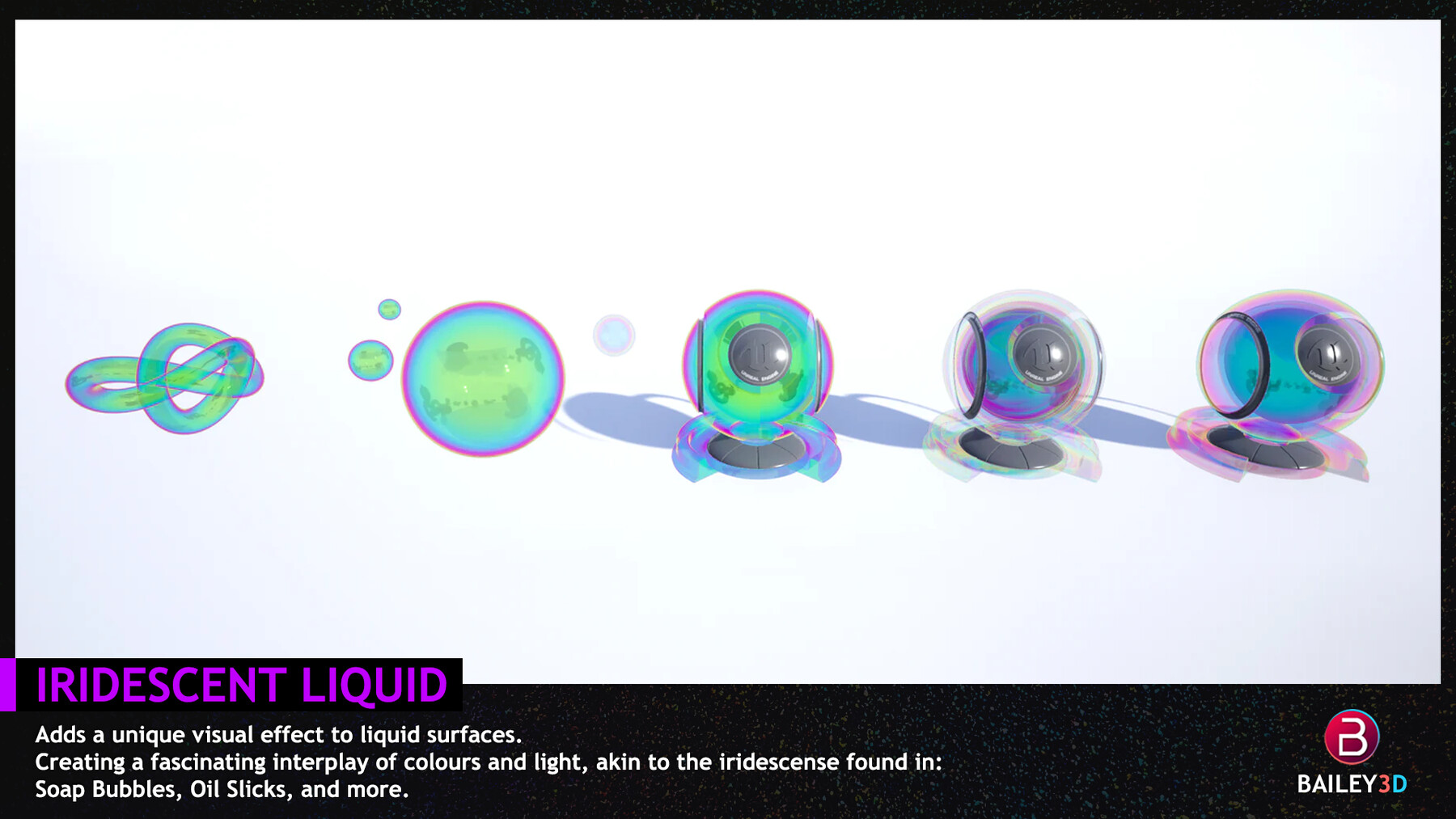 ArtStation - Unreal Engine - Iridescent Materials Pack | Game Assets