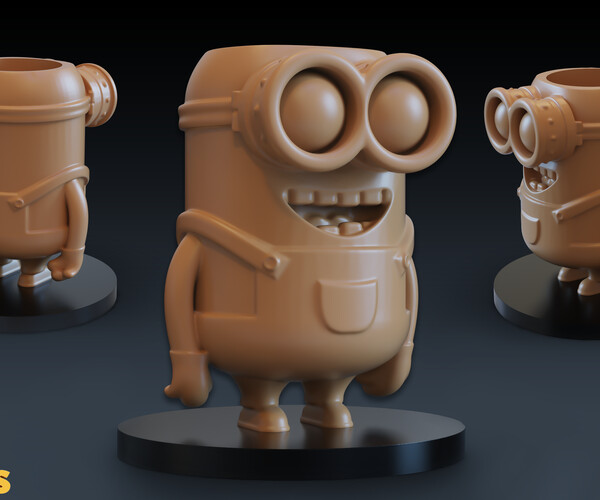 ArtStation - MINIONS: ACCESSORIES HOLDER | Resources