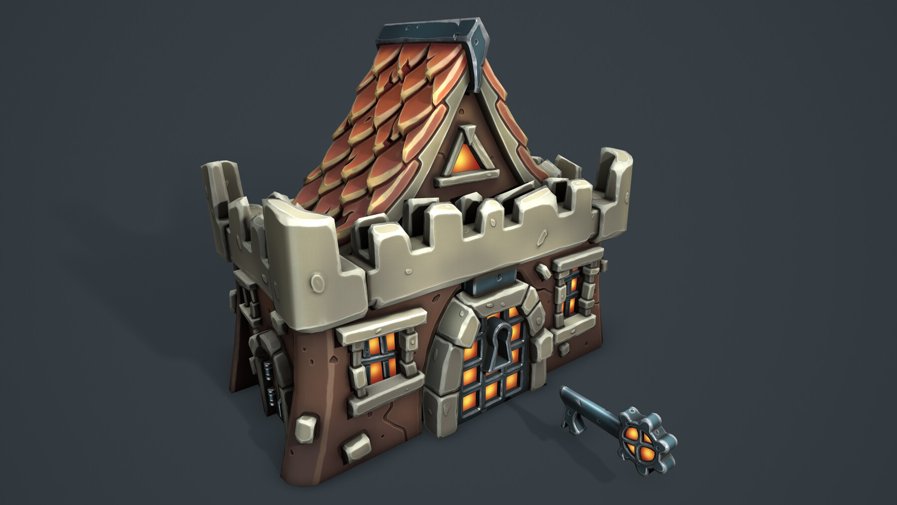 ArtStation - Castle chest | Game Assets