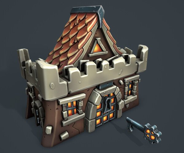 ArtStation - Castle chest | Game Assets