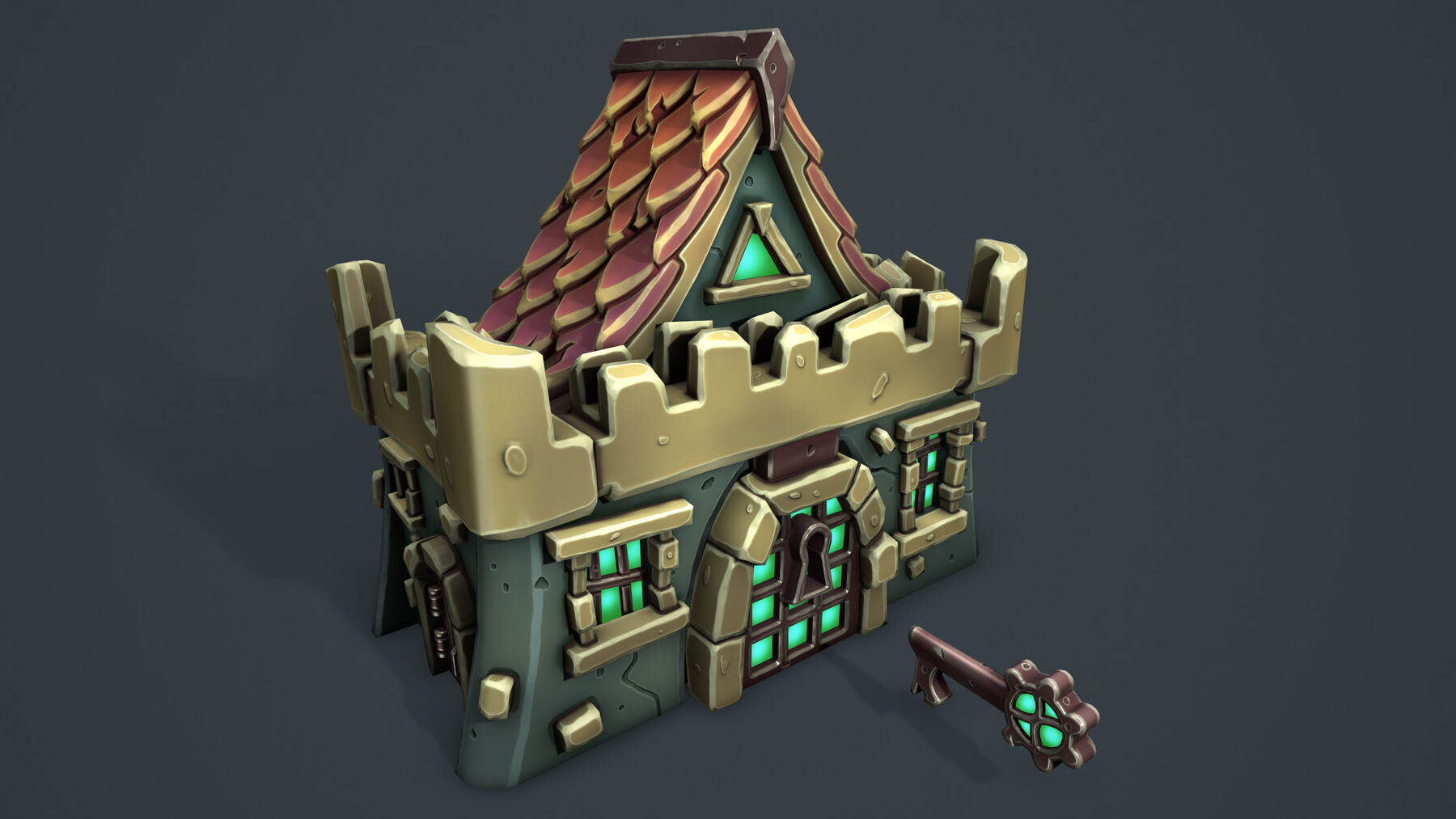 ArtStation - Castle chest | Game Assets