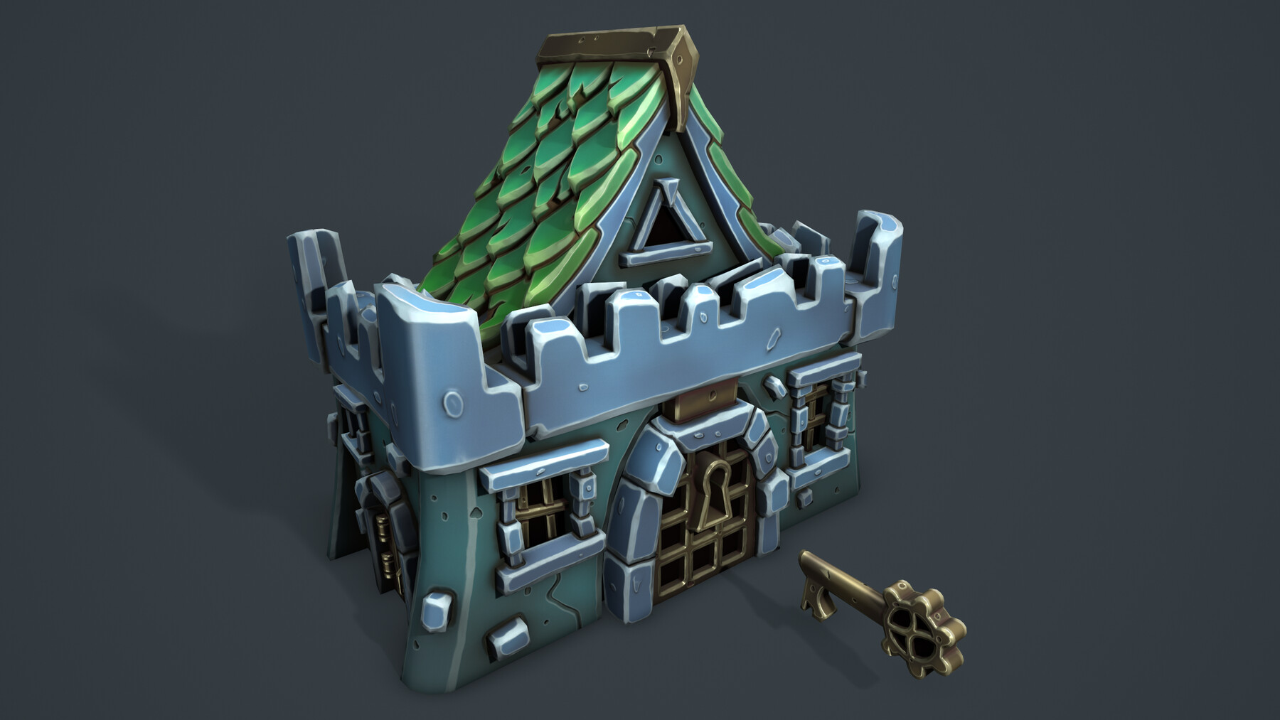 ArtStation - Castle chest | Game Assets