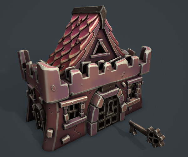 ArtStation - Castle chest | Game Assets