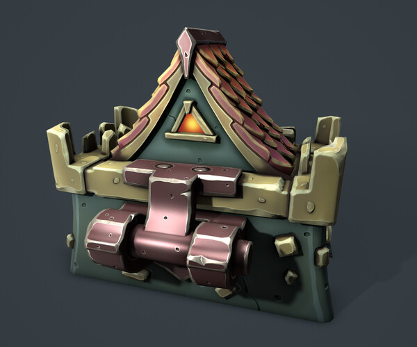 ArtStation - Castle chest | Game Assets