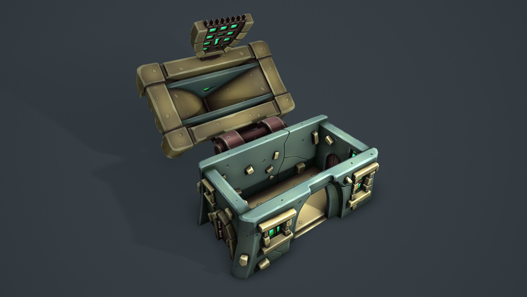 ArtStation - Castle chest | Game Assets