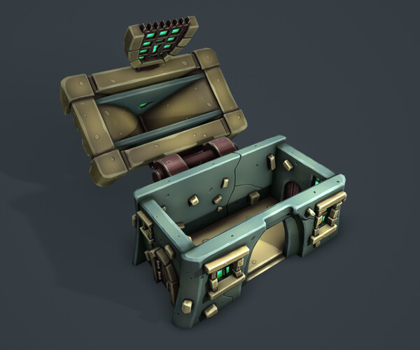 ArtStation - Castle chest | Game Assets