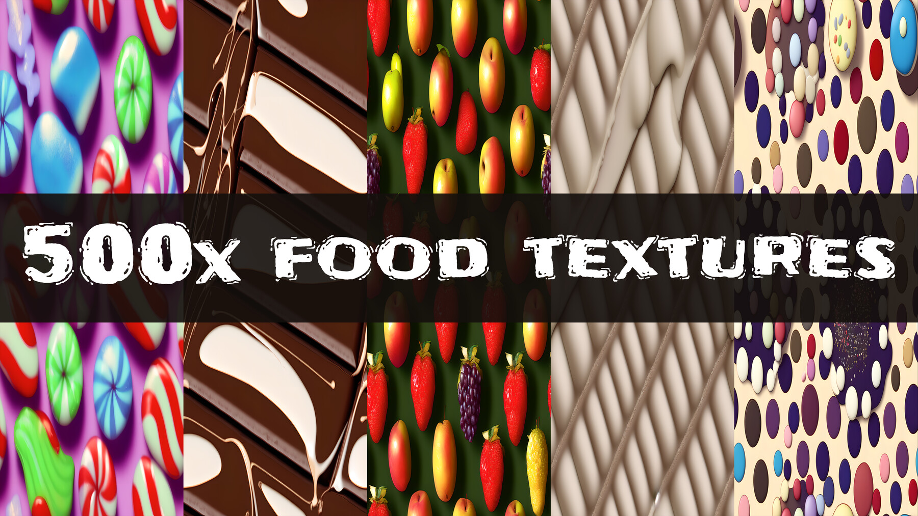 ArtStation - Foodie Frenzy: 500x (AI) food textures for creating ...