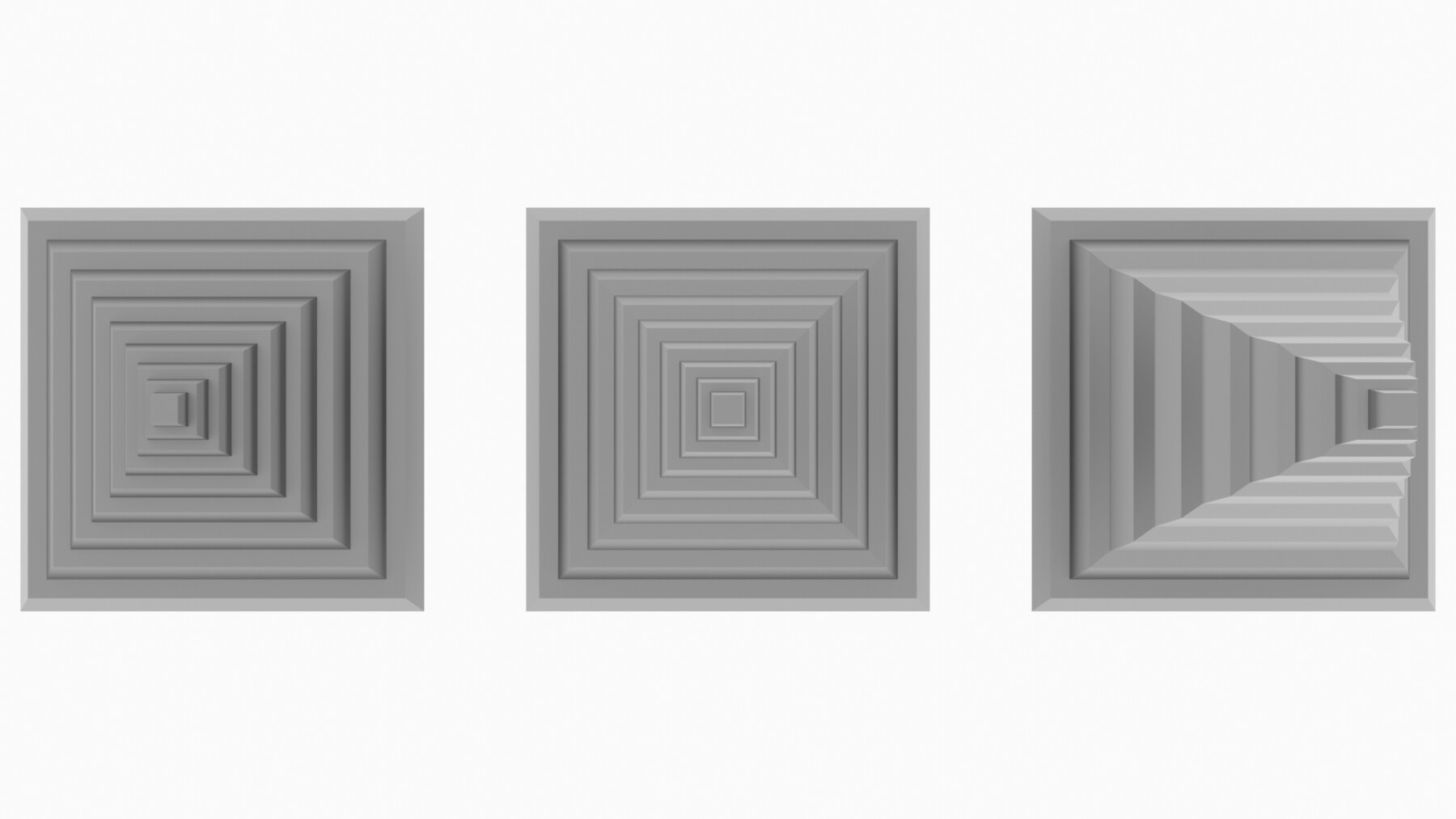 ArtStation - Curved Staired Pyramid (3 Shapes) | Resources