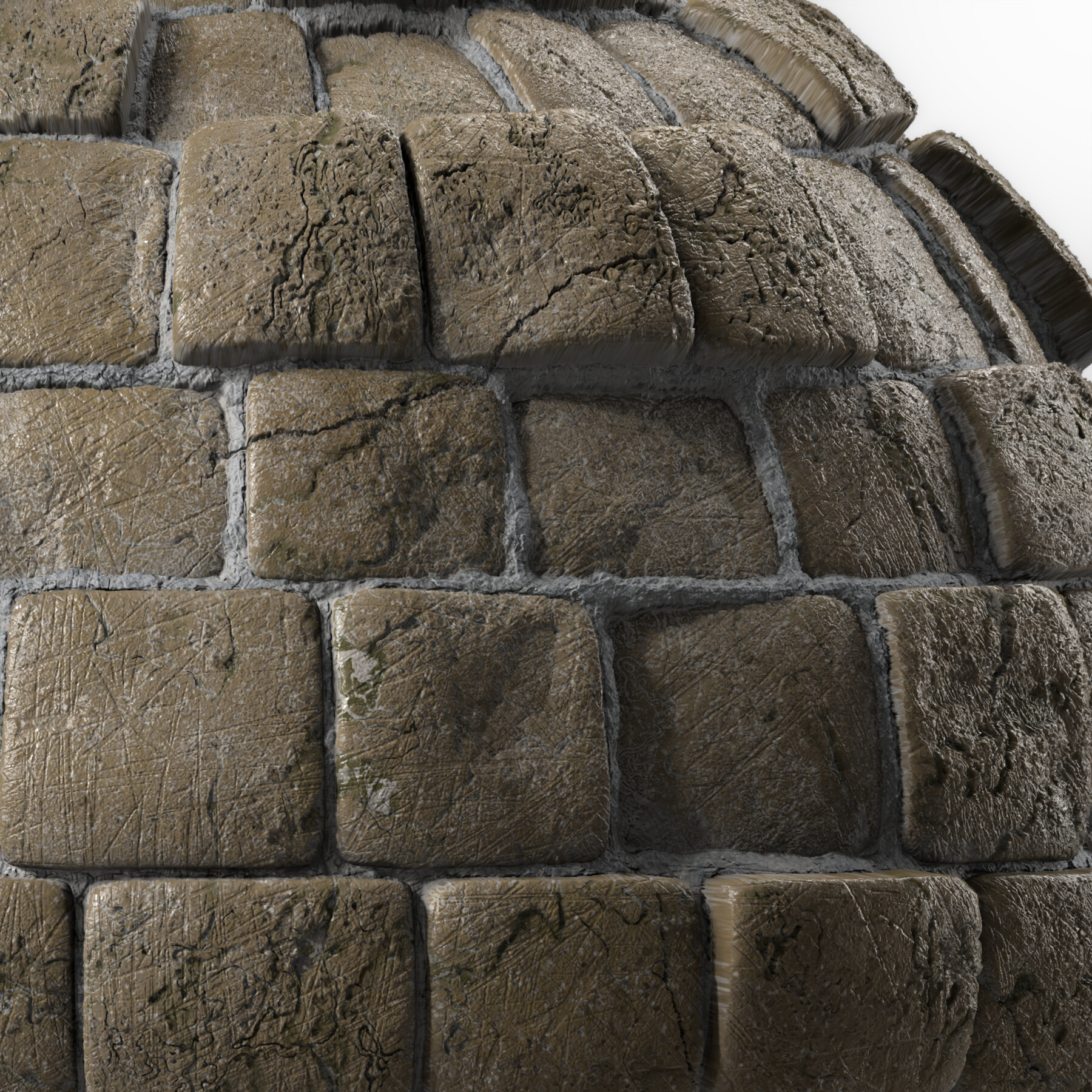 ArtStation - Stone Wall Materials 47- Stone walls|Sbsar Pbr 4k Seamless ...