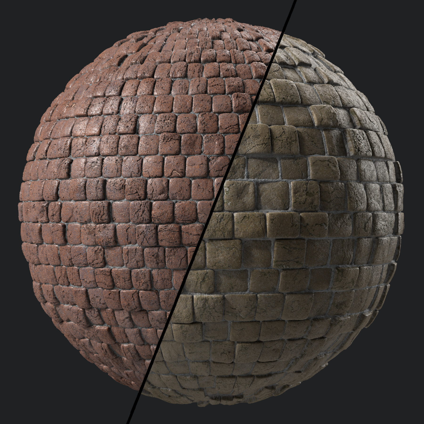ArtStation - Stone Wall Materials 47- Stone walls|Sbsar Pbr 4k Seamless ...