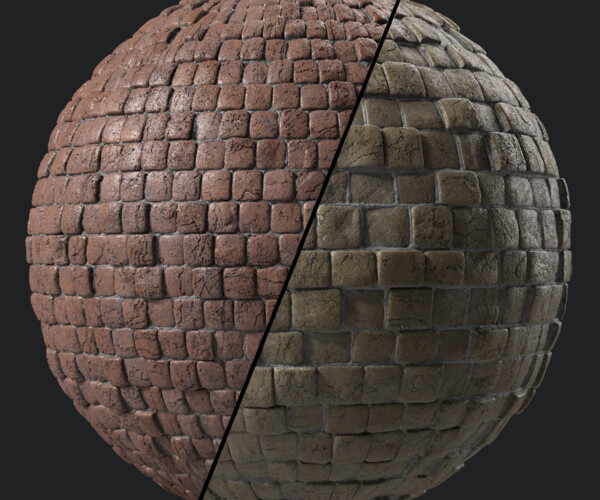 ArtStation - Stone Wall Materials 47- Stone walls|Sbsar Pbr 4k Seamless ...