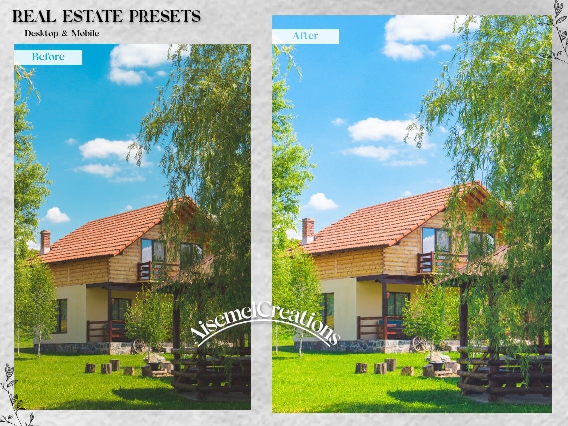 ArtStation - REAL ESTATE Lightroom Mobile & Desktop Preset | Artworks