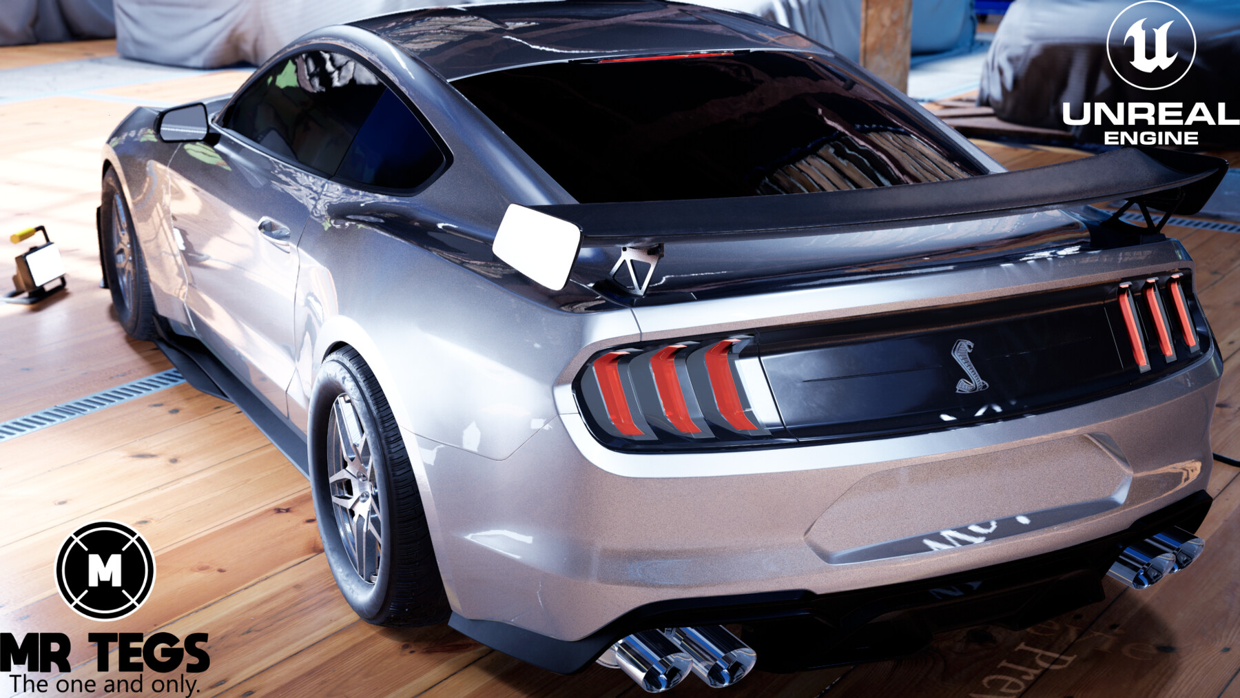 ArtStation - Mustang GT500 Car for UE5 | Game Assets