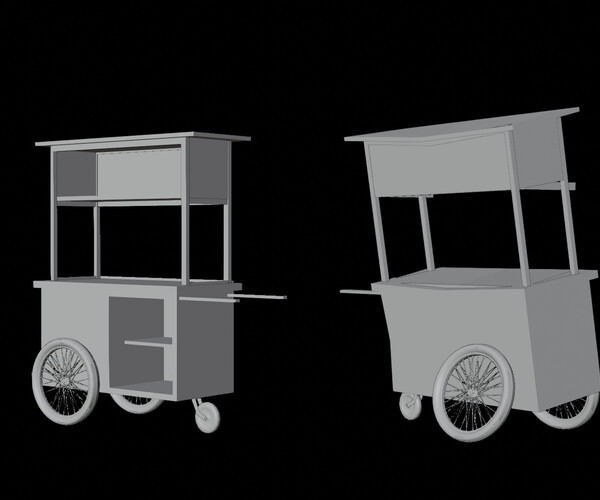 ArtStation - Wooden cart | Resources