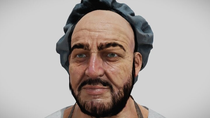 ArtStation - Blacksmith Game Character | Game Assets
