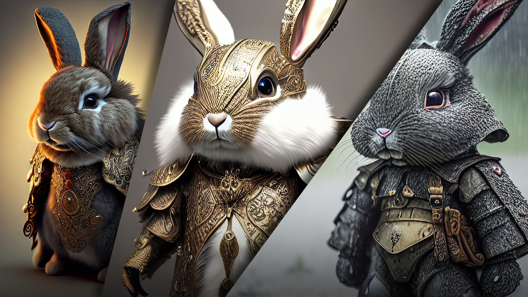 ArtStation - 107 Armored rabbits (More Than 8K Resolution) | Artworks