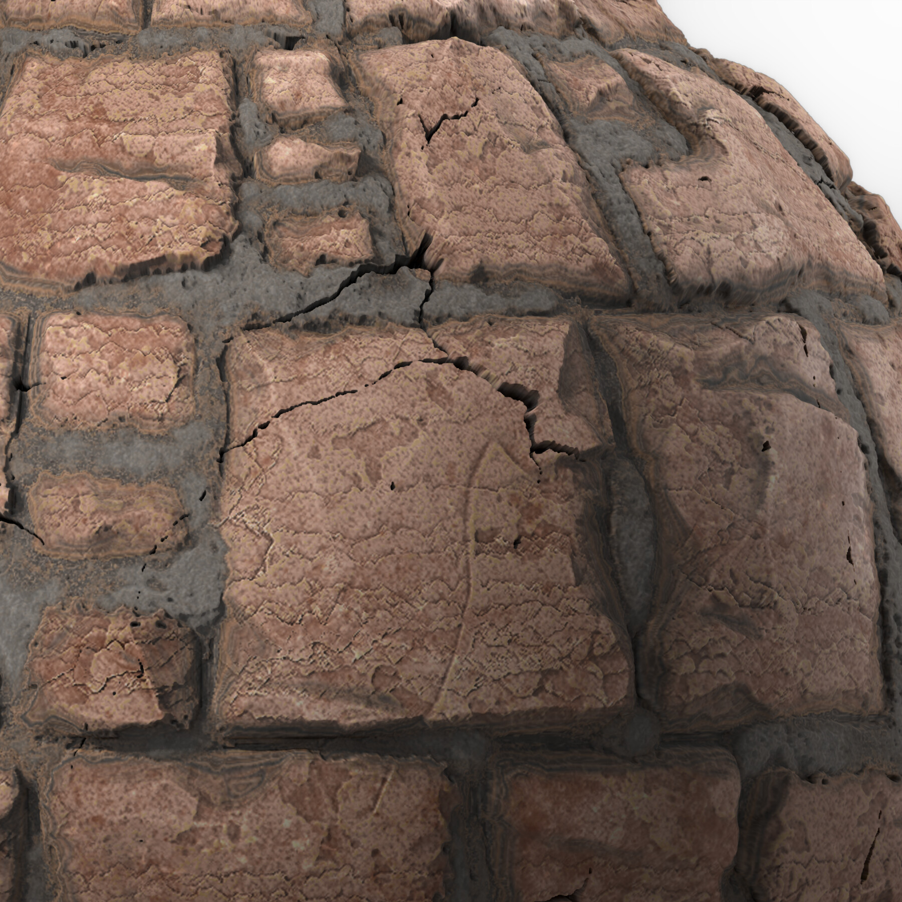 ArtStation - Stone Wall Materials 37- Stylized Stone wall By 3 Patterns ...