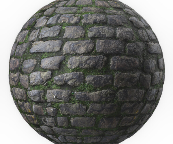 ArtStation - Stone Wall Materials 33- Stone walls By mossy, Pbr 4k ...