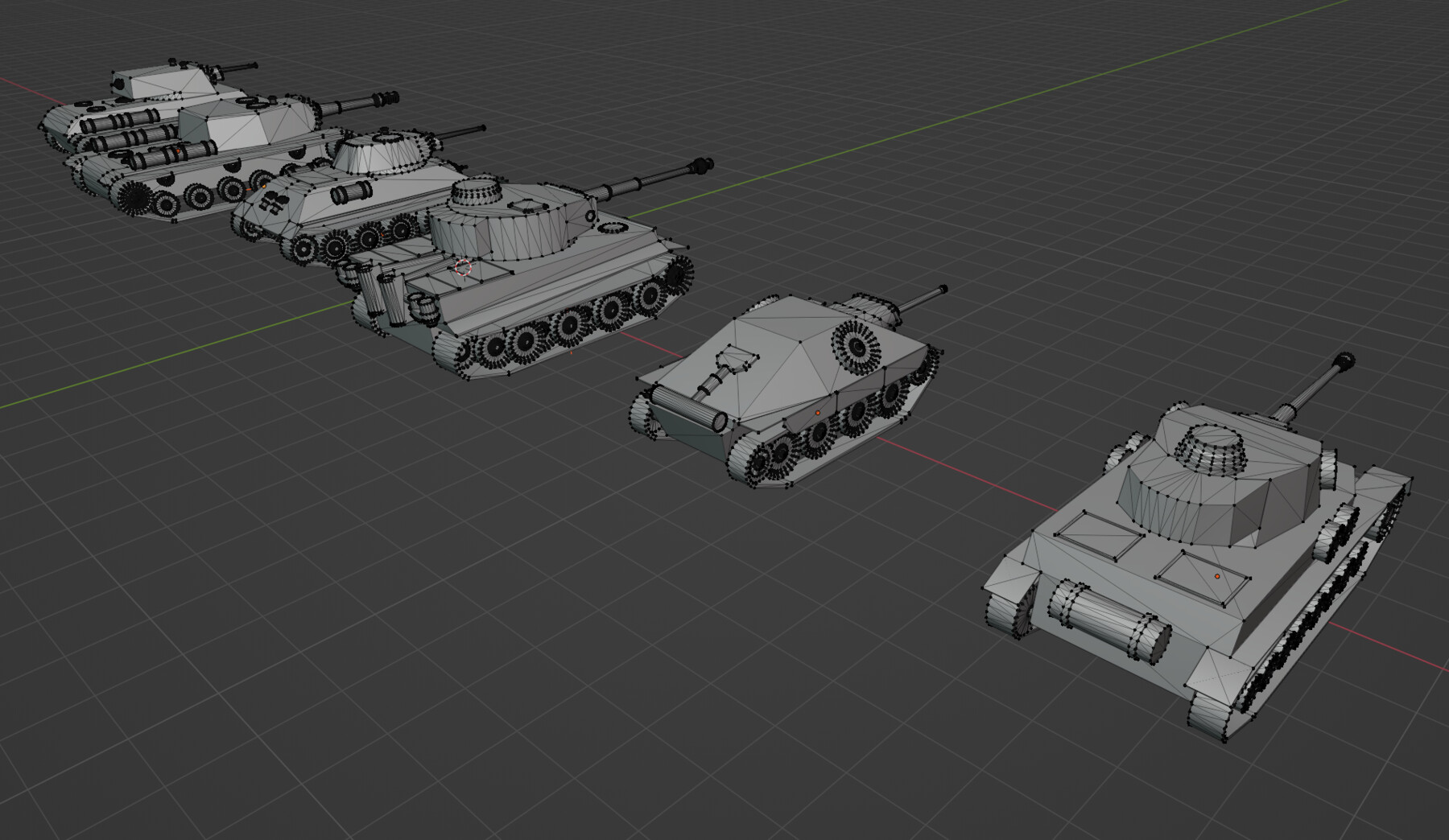 ArtStation - Tanks Pack | Game Assets