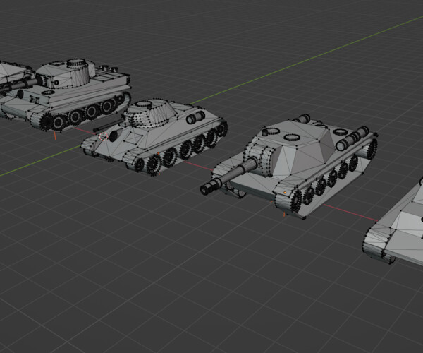 ArtStation - Tanks Pack | Game Assets