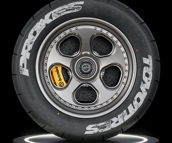 ArtStation - Toyo PROXES® TQ • DOT Drag Radial Tires • 345/40 R17 (106Y ...