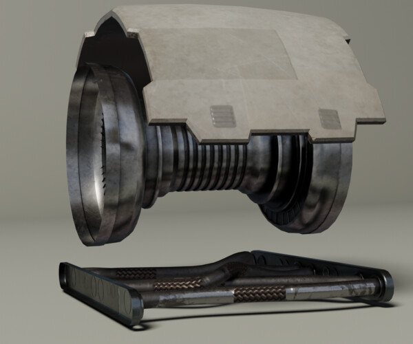 ArtStation - Shield Generator Facility - Star Wars | Game Assets