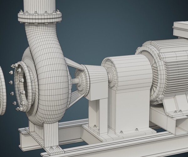 ArtStation - Water Pump 3 Basic | Resources