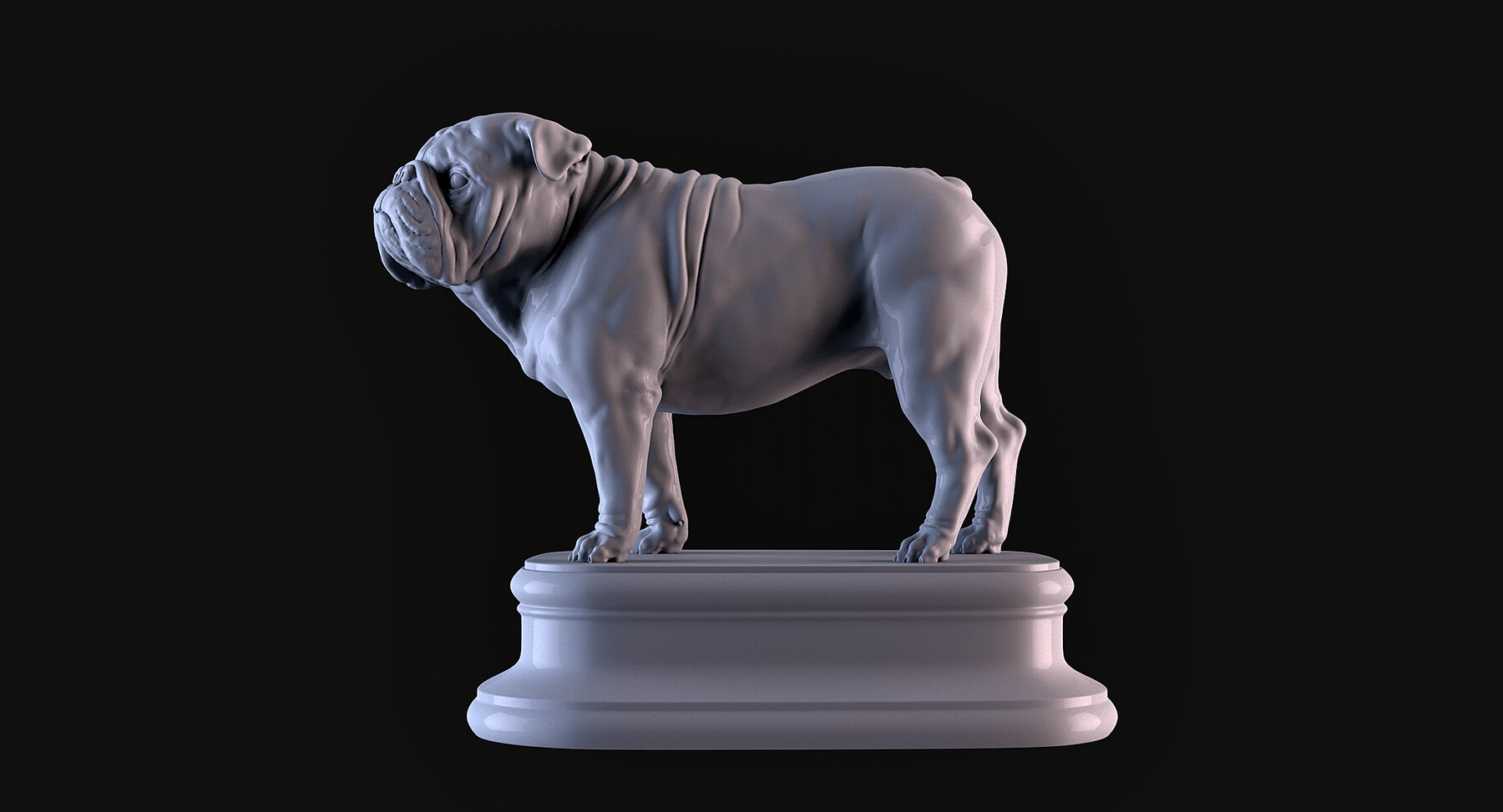 ArtStation - English Bulldog | Resources