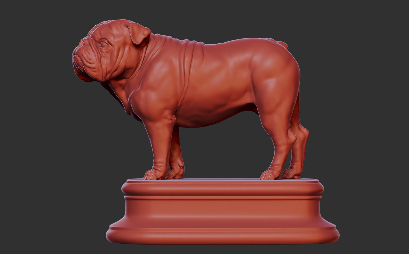 ArtStation - English Bulldog | Resources