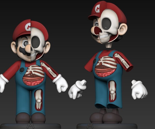 ArtStation - SUPER-MARIO 3D PRINT READY STL+FBX MODEL | Resources